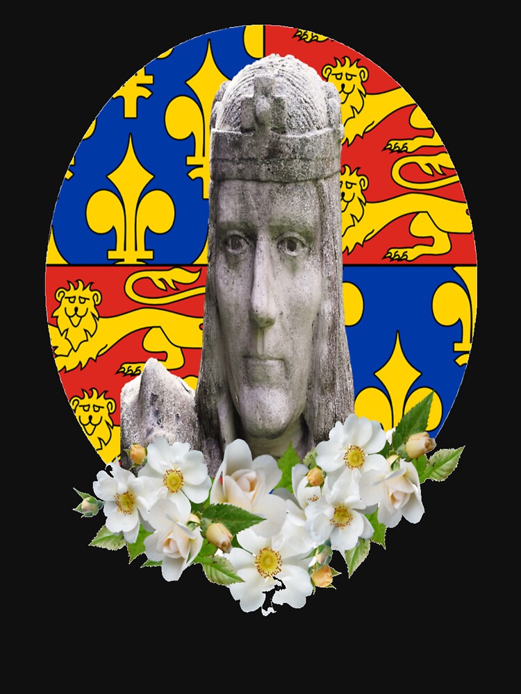 "Richard III White Rose Plantagenet Coat of Arms" T-shirt for Sale by ...