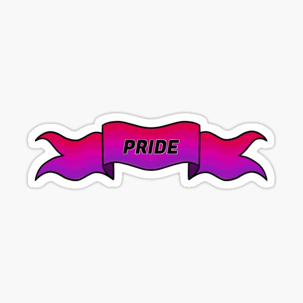 "aceflux pride banner" Sticker for Sale by Spencer Krohne | Redbubble