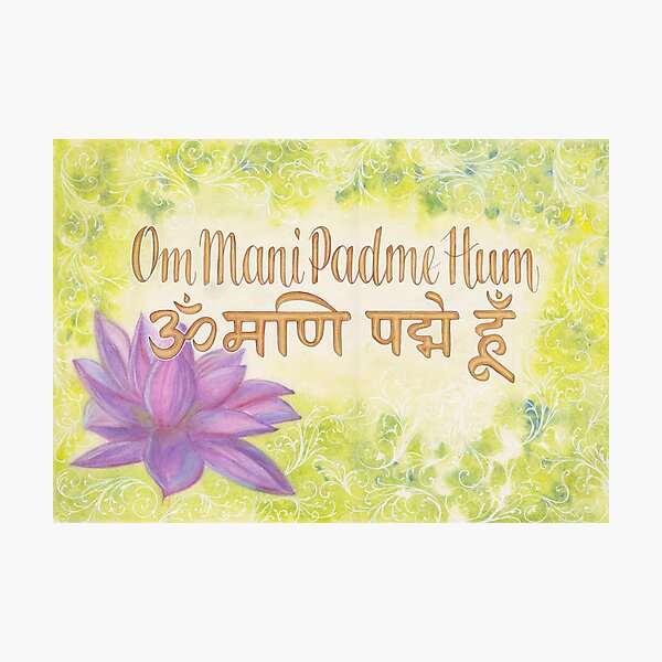 "Om Mani Padme Hum" by helenclare | Redbubble