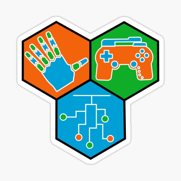 "Multicolored GRiP Logo Design 2" Sticker for Sale by gripperz | Redbubble