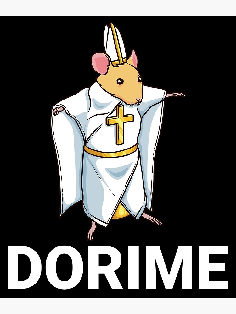 "Dorime Rat" Poster by HappyMonkeyTees | Redbubble