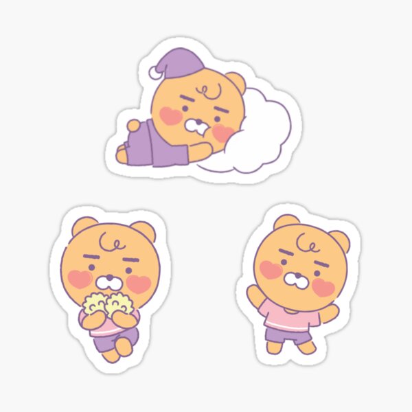 Kakao Friends Stickers | Redbubble