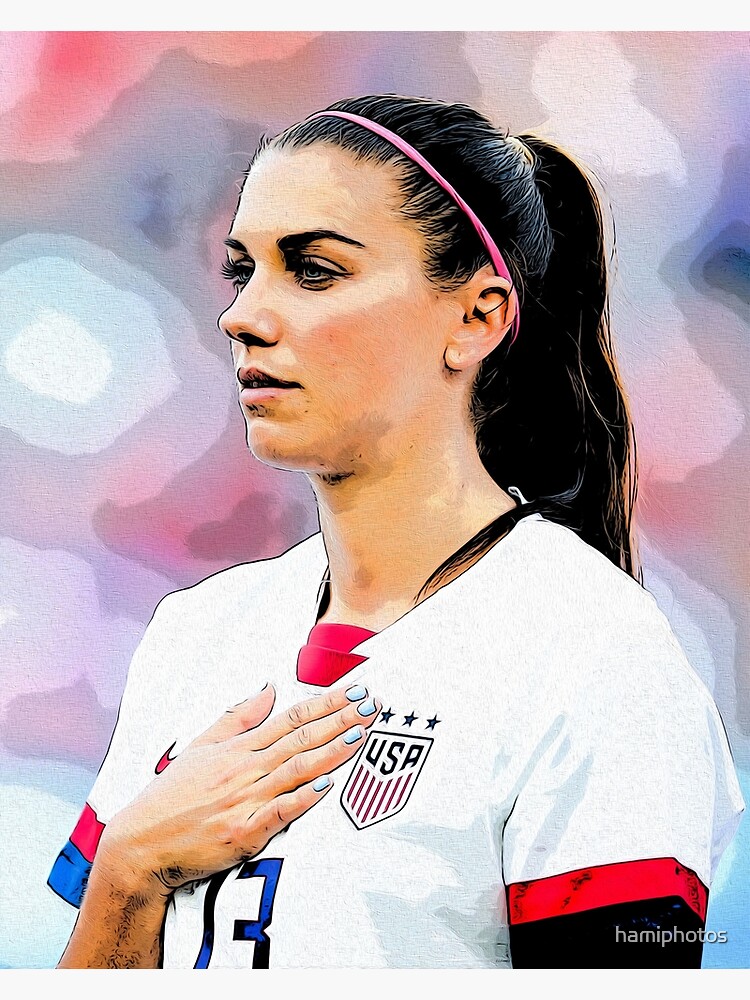 "Alex Morgan" Poster for Sale by hamiphotos | Redbubble