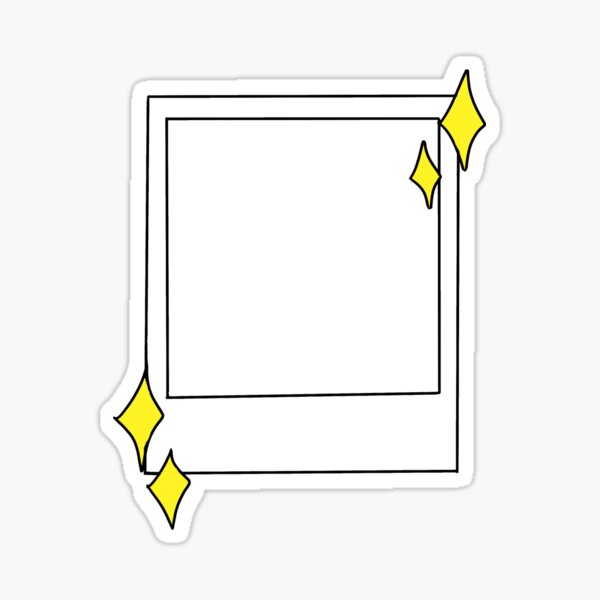 "polaroid frame" Sticker by Lily775 | Redbubble