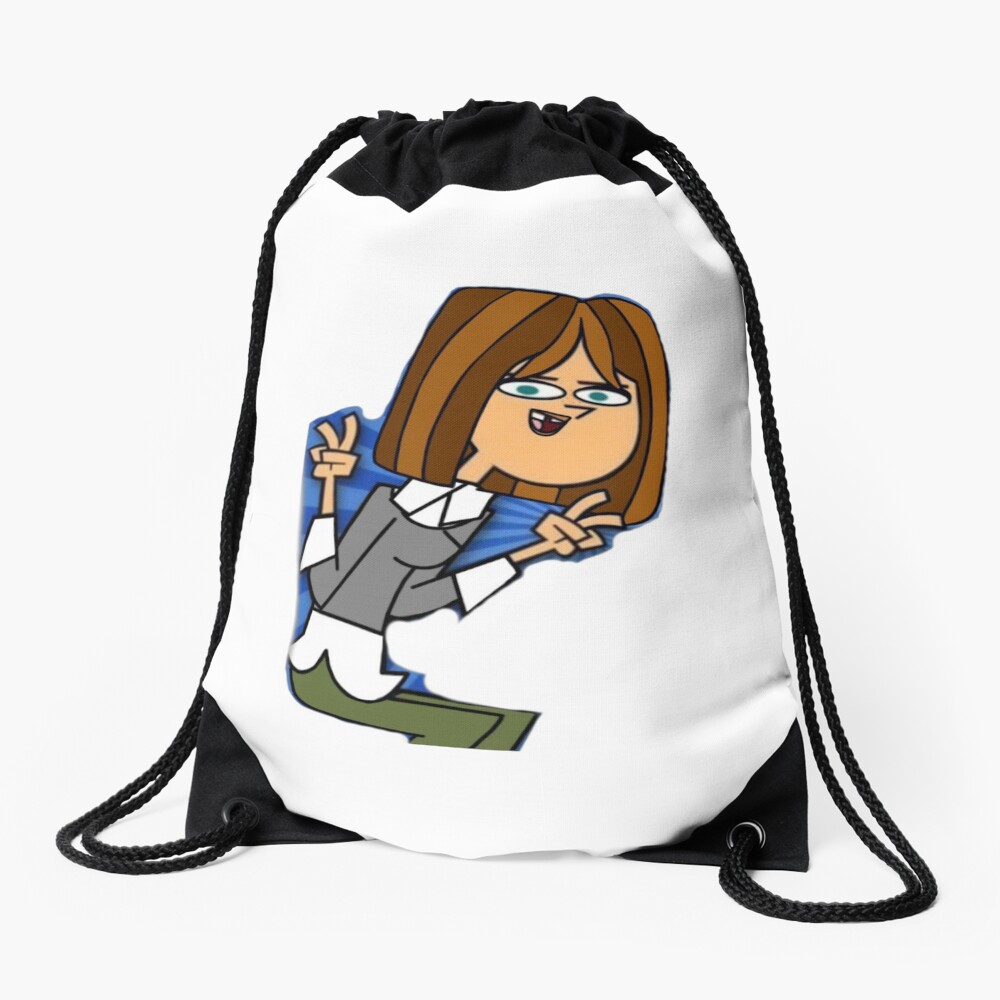 Total Drama Island Merch Drawstring Bag For Sale By Totaldramamerch Redbubble