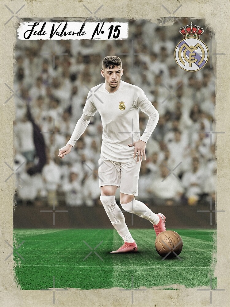 "Federico Valverde Retro Poster." Poster von MF-Graphics | Redbubble