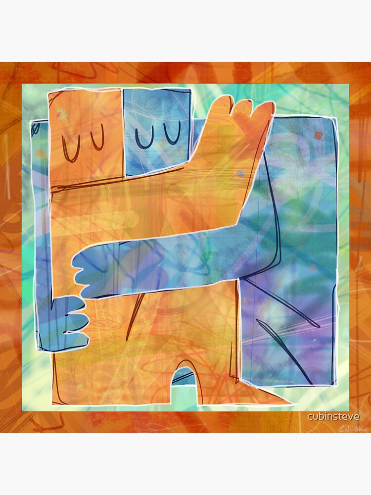 "Encapsulate Your Homie In A Warm And Loving Hug" Sticker for Sale by ...