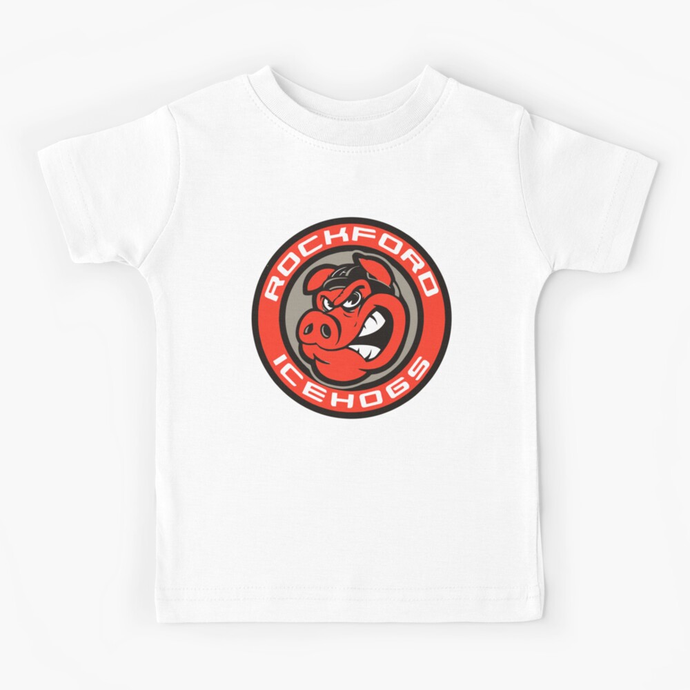 "Rockford IceHogs" Kids T-Shirt for Sale by babaihstore | Redbubble