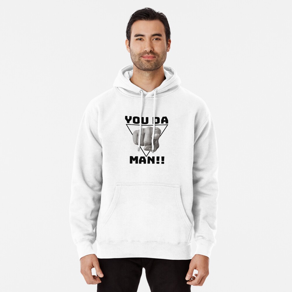 "You Da Man!" Sticker for Sale by QuirkyTease | Redbubble