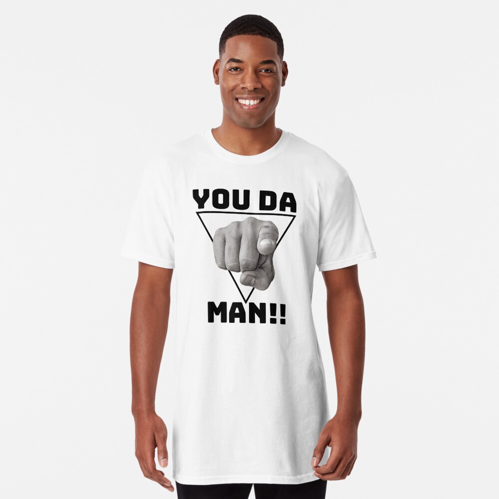 "You Da Man!" Sticker for Sale by QuirkyTease | Redbubble