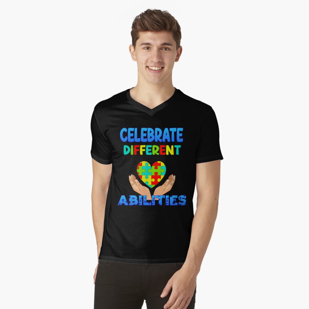 "Autism Celebrate Different Abilities" Poster for Sale by ...