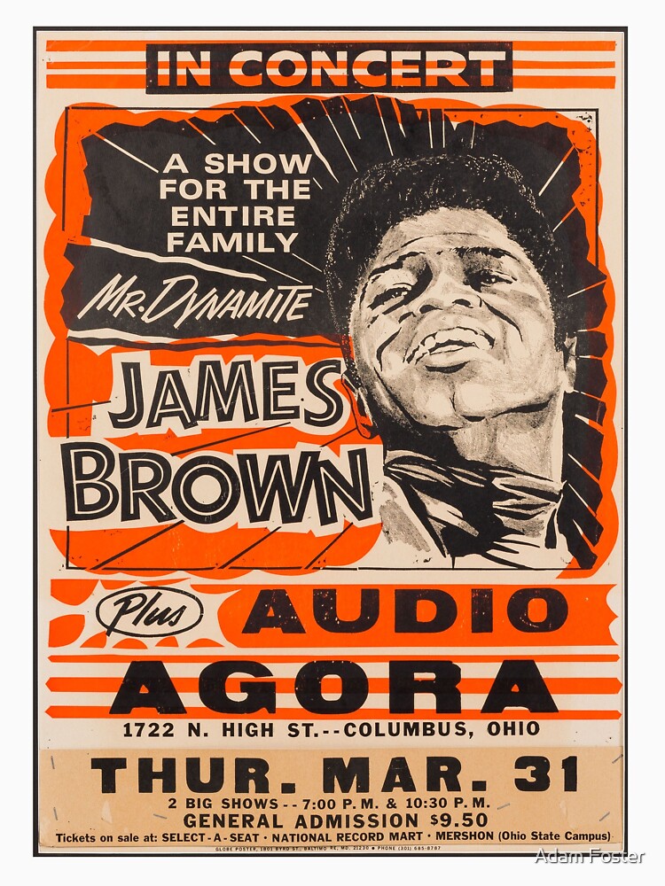 "Mr. Dynamite!! James Brown Vintage Live in Columbus Ohio - 1960s ...