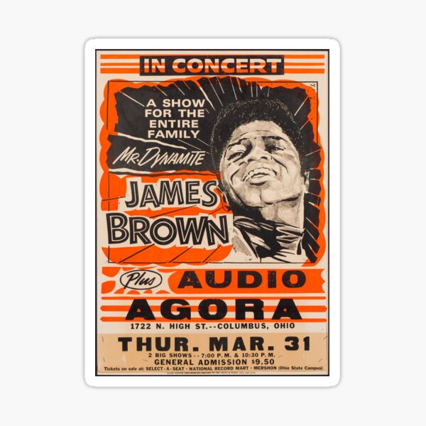 "Mr. Dynamite!! James Brown Vintage Live in Columbus Ohio - 1960s ...