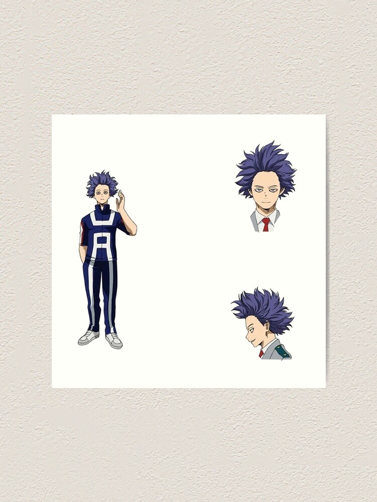 "Hitoshi Shinso My Hero Academia Sticker Set" Art Print by ...