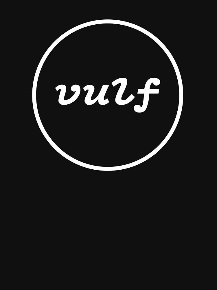 "Inscription Vulf in White Circle" Essential T-Shirt for Sale by ...