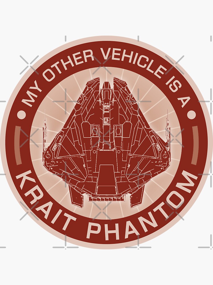 "ELITE DANGEROUS: OTHER VEHICLE KRAIT PHANTOM" Sticker by Madjack66 ...