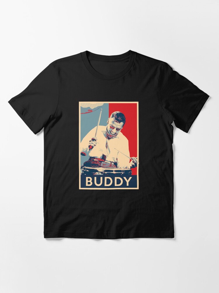 "Buddy Rich Hope Poster - Greats of Jazz Music History" T-shirt for ...