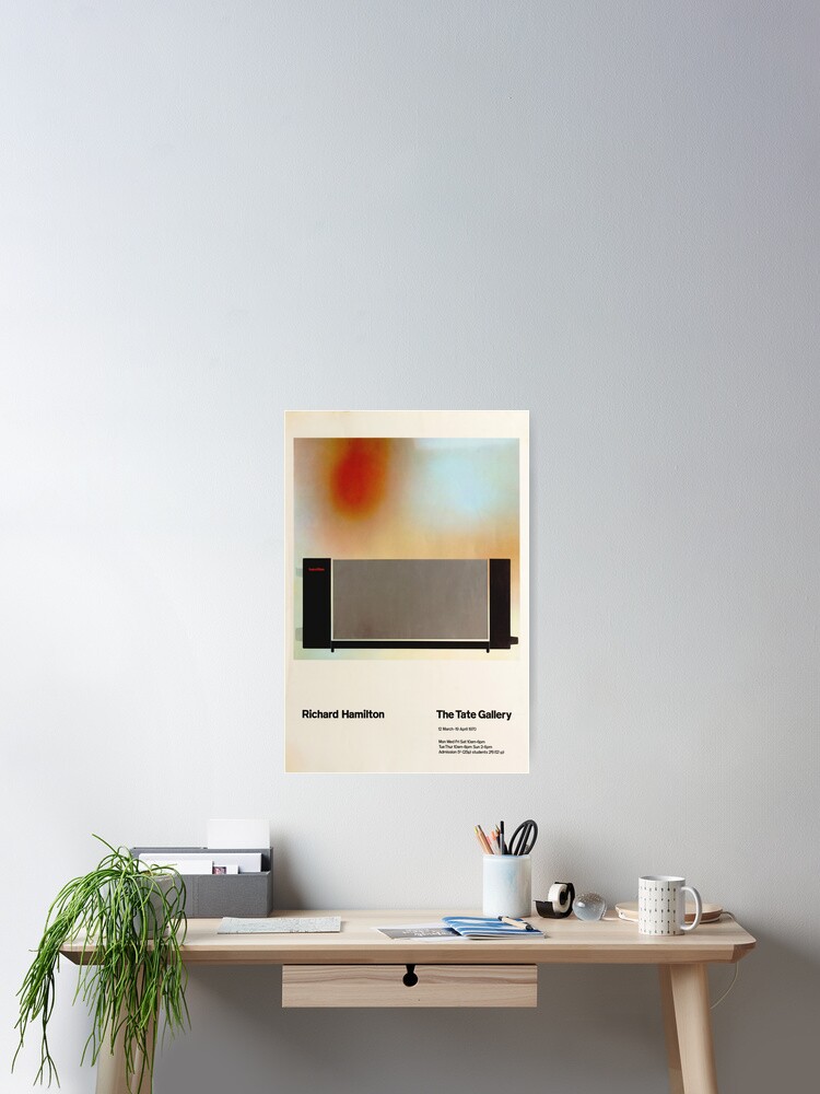 "Richard Hamilton Exhibition poster 1970" Poster for Sale by ...