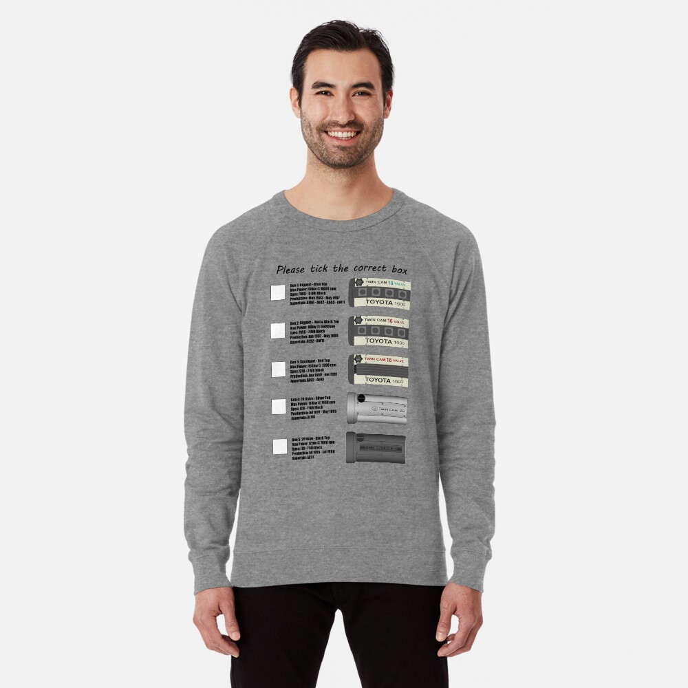 "4AGE Check Box" Sticker for Sale by blacktopspirit | Redbubble