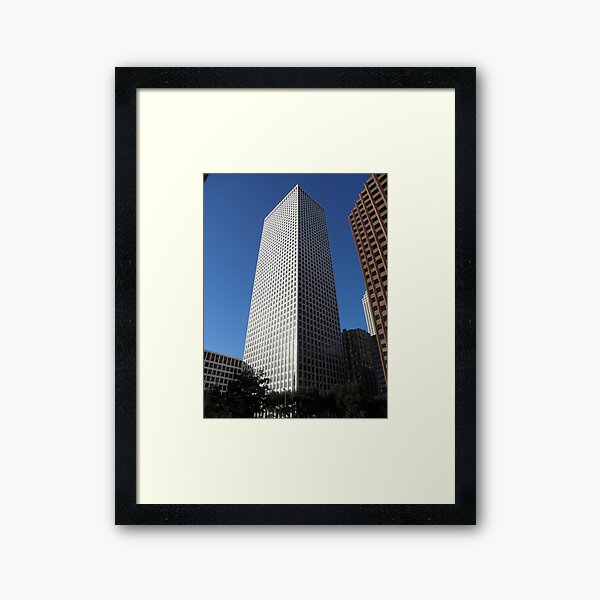 "One Shell Square, New Orleans, LA" Framed Art Print for Sale by ...