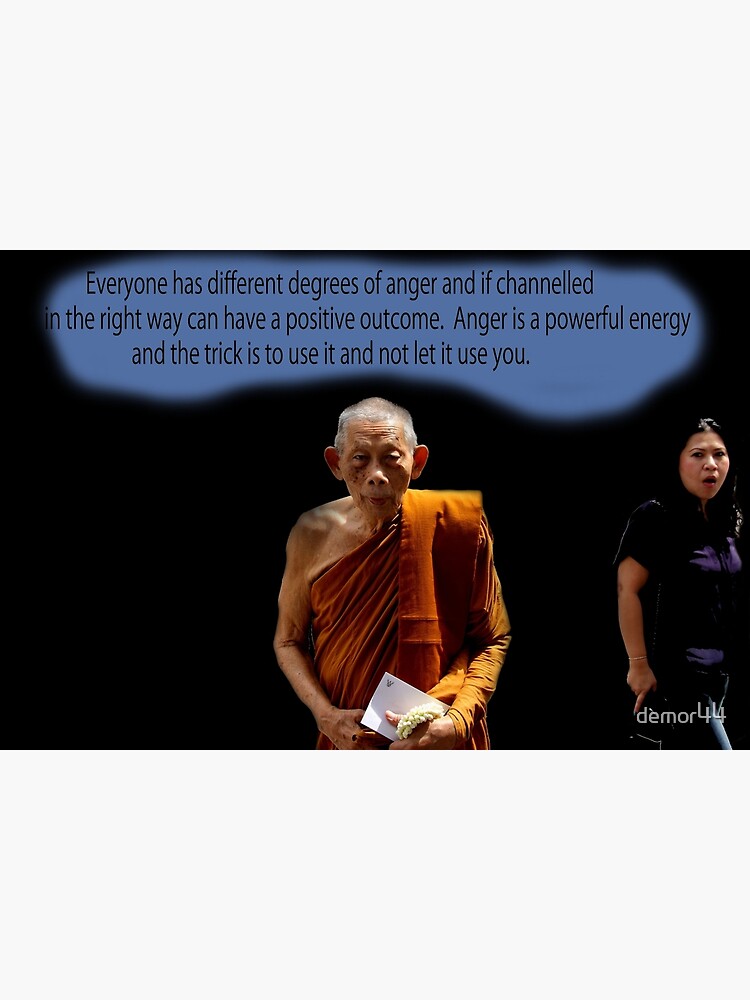 "anger/monk" Poster for Sale by demor44 | Redbubble