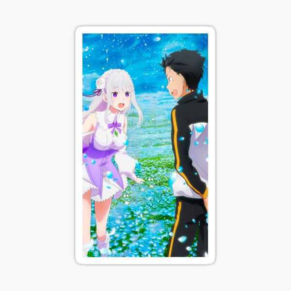 "Re: ZERO" Sticker by RealDesignForU | Redbubble