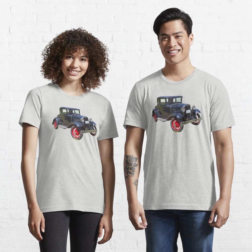 "Antique Black Ford Model A Roadster" T-shirt for Sale by KWJphotoart ...