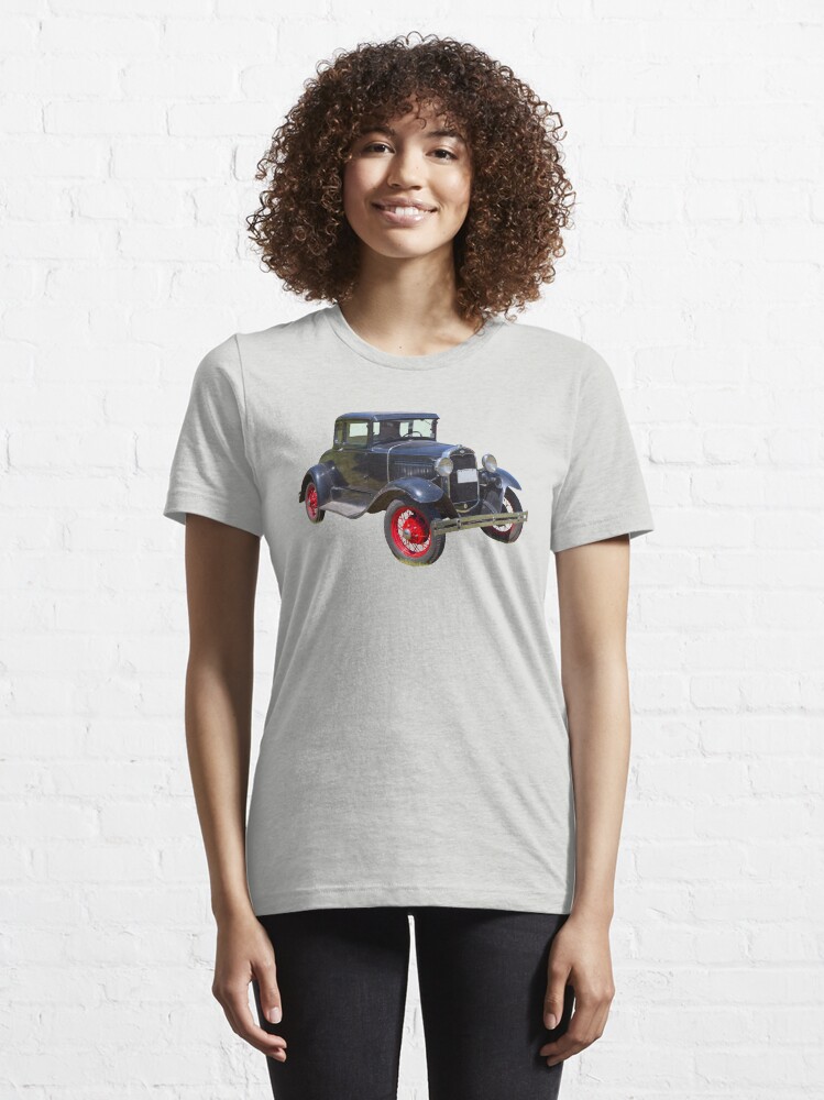 "Antique Black Ford Model A Roadster" T-shirt for Sale by KWJphotoart ...