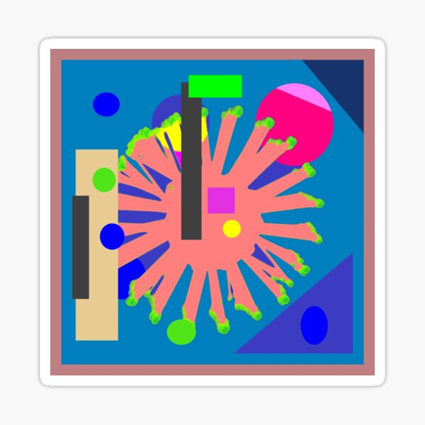 "Singularly different " Sticker by TonyBroadbent | Redbubble