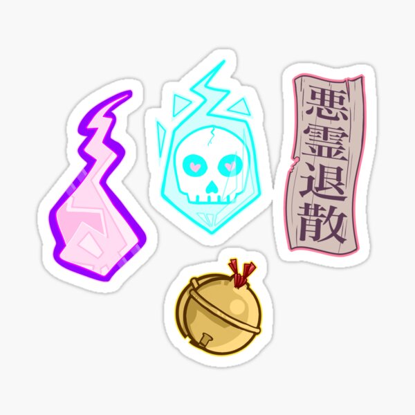 "Yokai Hunting Sticker Set" Sticker by Waifu-Shop | Redbubble
