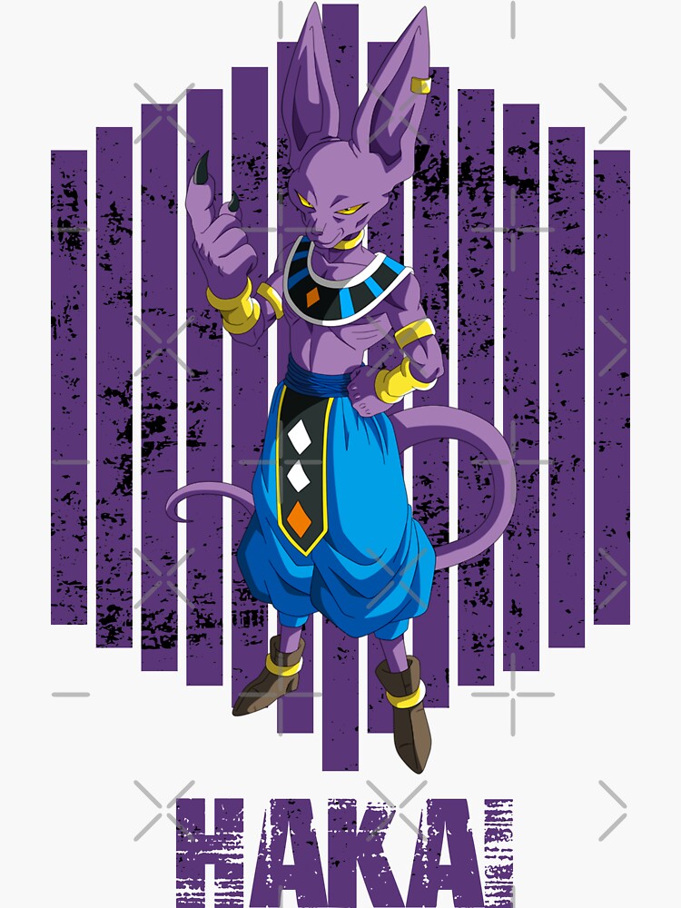 "Hakai" Sticker by ZuleYang | Redbubble