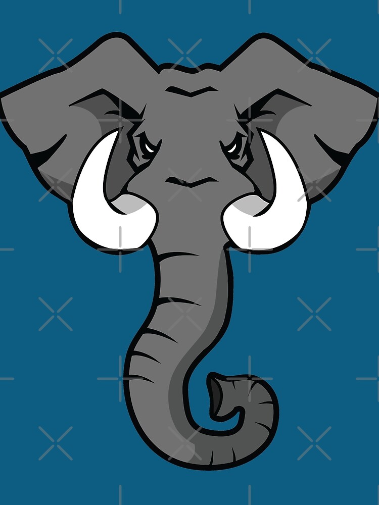 "Elephant Head Mascot" T-shirt by Shanestillz | Redbubble