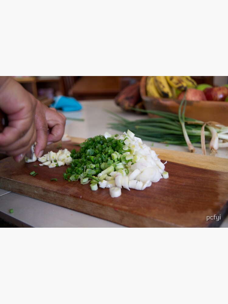 "ali onions and chives" Sticker for Sale by pcfyi | Redbubble