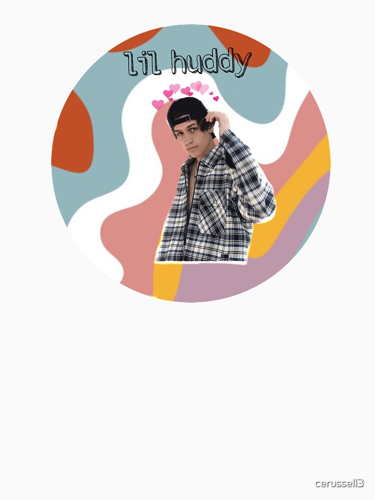 "Lil Huddy " T-shirt for Sale by cerussell3 | Redbubble | lil huddy t ...