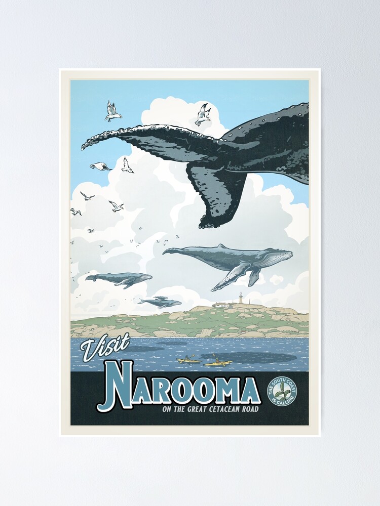 "Narooma" Poster for Sale by CoastIsCalling | Redbubble