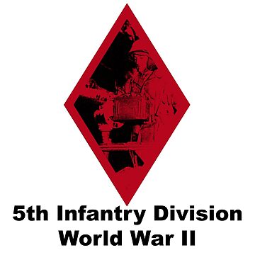 "WW2 5th Infantry Division" Sticker for Sale by Footsteps Researchers ...