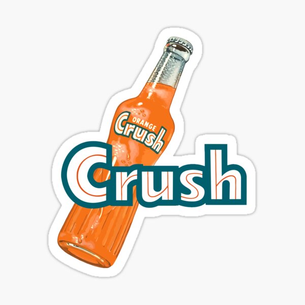 Orange Crush Stickers | Redbubble