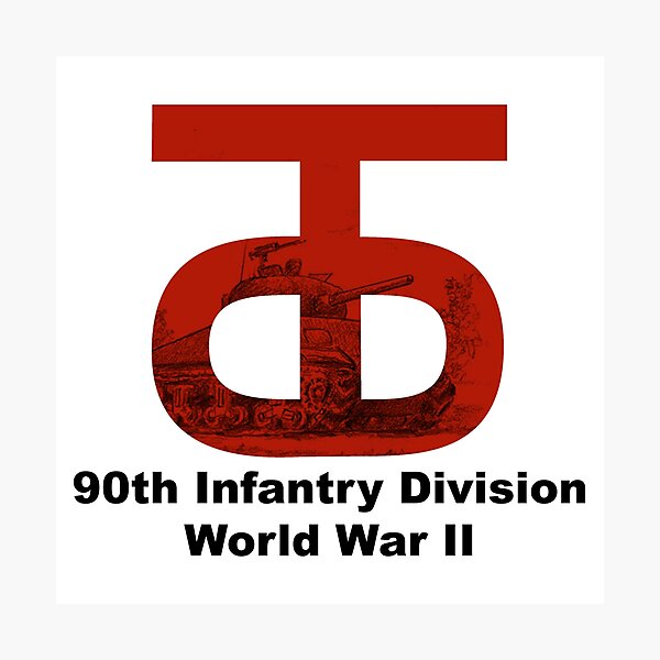"WW2 Sherman Tank 90th Infantry Division" Photographic Print for Sale ...