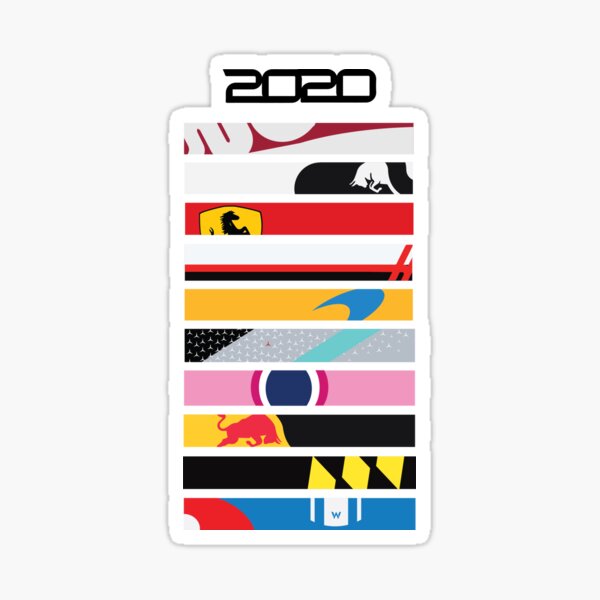 Formula 1 Stickers | Redbubble