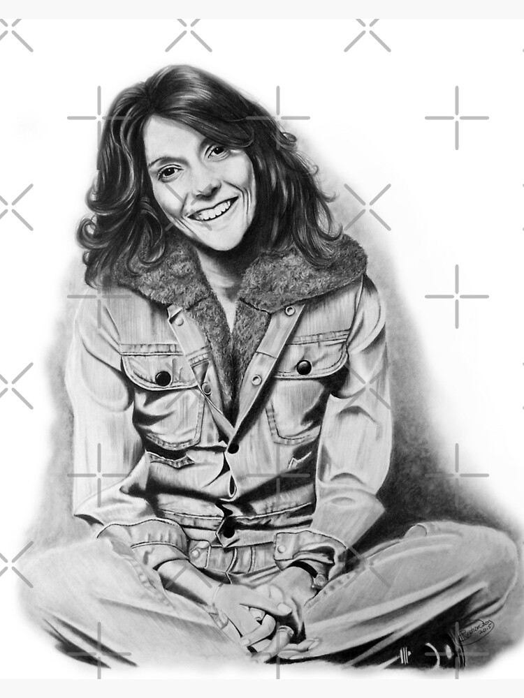 "Karen Carpenter Graphite Drawing" Photographic Print by TRichardsonArt ...