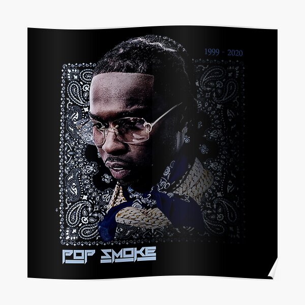 Rip Pop Smoke Posters | Redbubble