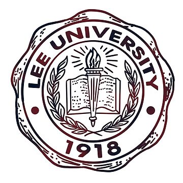 "Lee University Emblem - School Colors" Sticker for Sale by leaf-jones ...