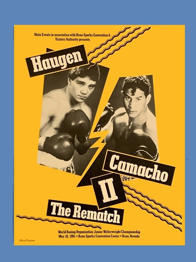 "Boxing t-shirt and poster: 80s super cool boxing poster" iPhone Case ...