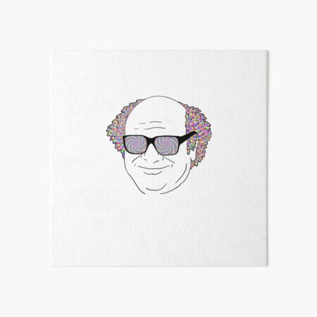 "Trippy Danny DeVito" Art Board Print for Sale by IllicitAve | Redbubble