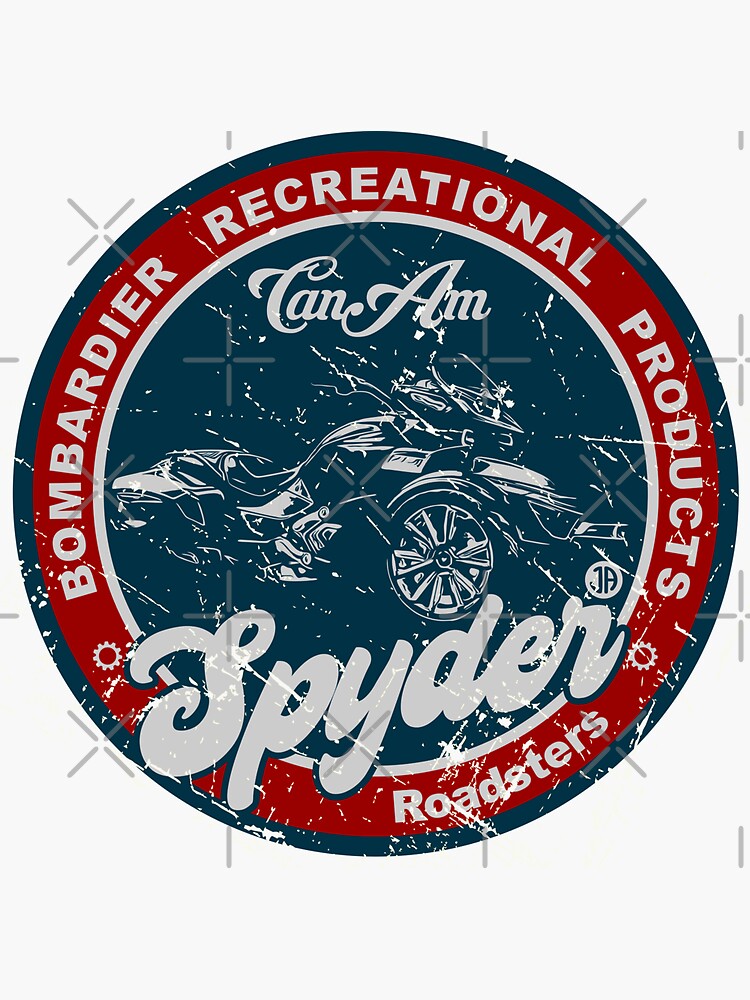 Sticker « Can-Am Spyder Retro », par jdaburtomsncom | Redbubble