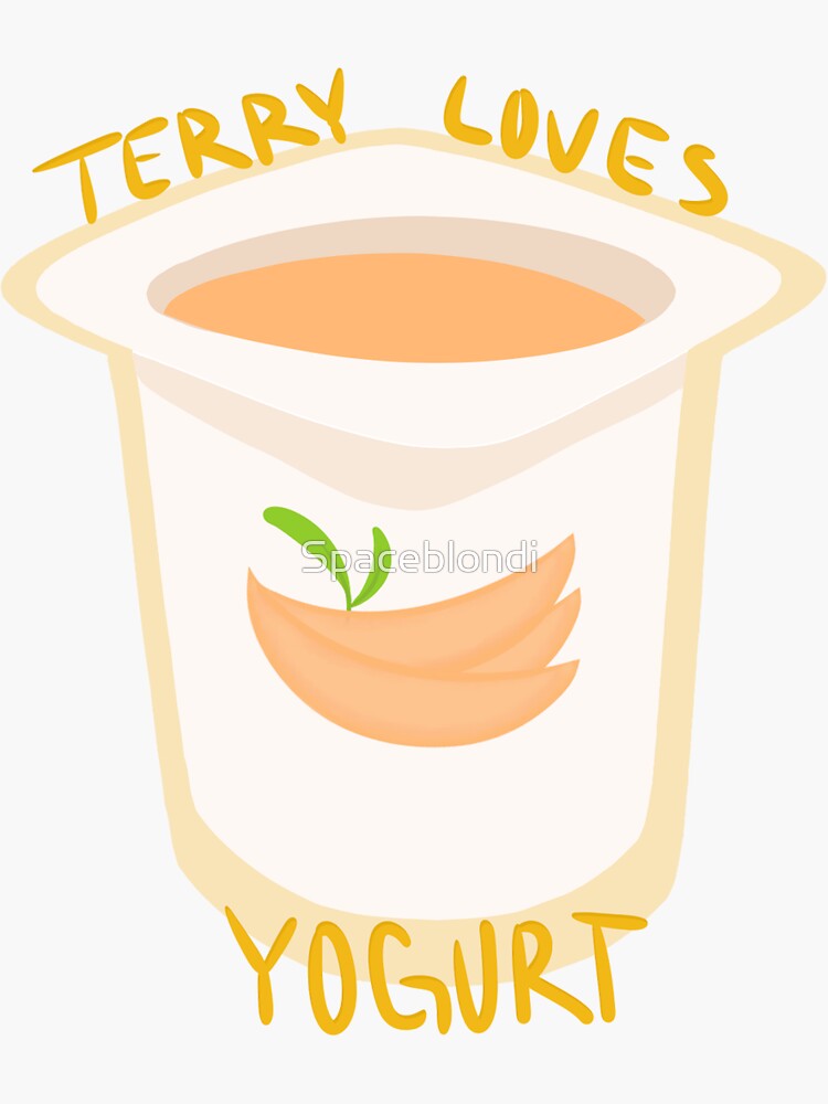 "Terry Loves Yogurt - Brooklyn Nine-Nine" Sticker for Sale by ...