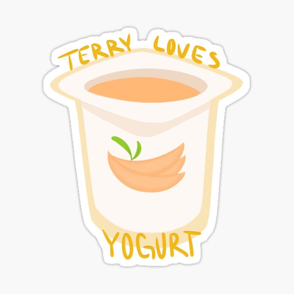 "Terry Loves Yogurt - Brooklyn Nine-Nine" Sticker for Sale by ...