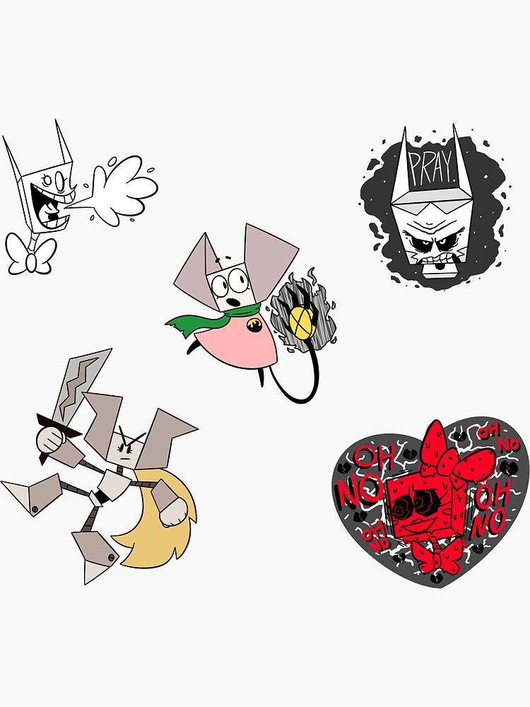 "Various OCs Sticker Sheet 1" Sticker by DynaYo | Redbubble