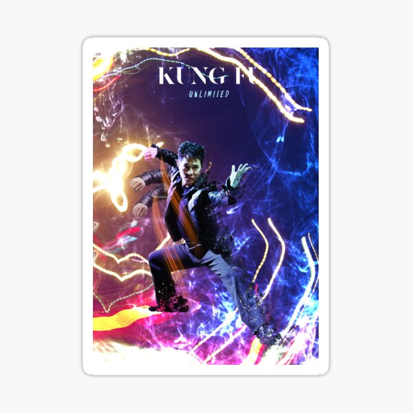 "Kung Fu unlimited - Jet Li" Sticker for Sale by alexg1604 | Redbubble