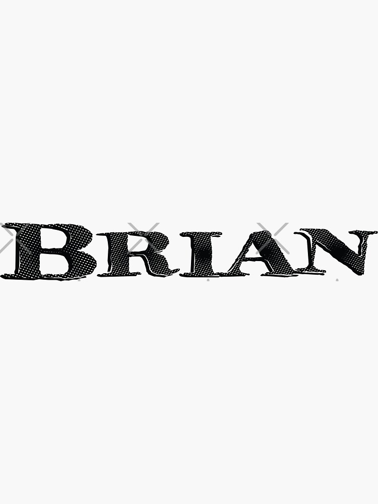 Brian Name Logo